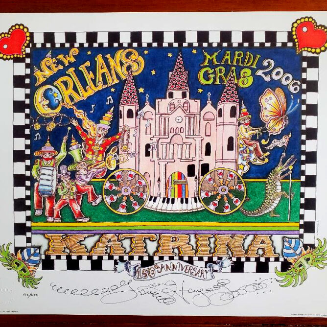 Bringing New Orleans Back Limited Edition Print, signed and numbered ...