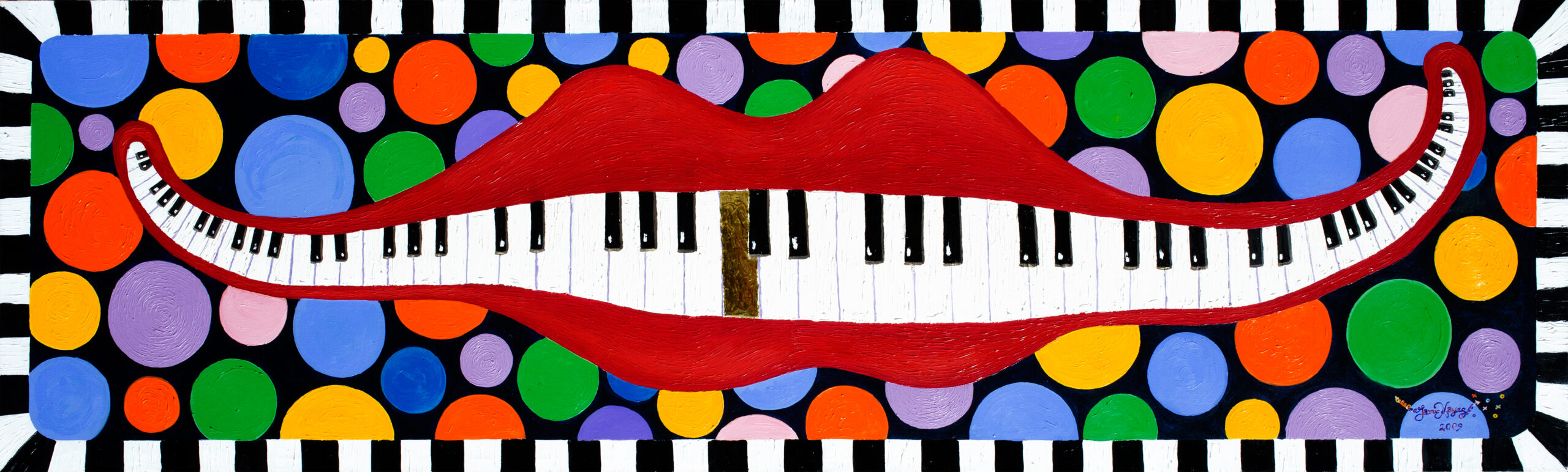 Piano Lips | The Jamie Hayes Gallery