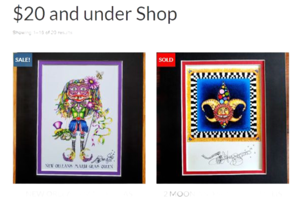 20-and-under | The Jamie Hayes Gallery